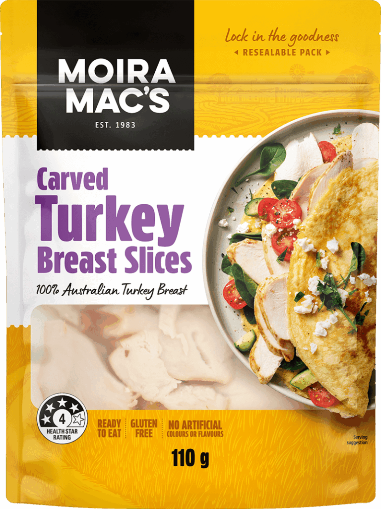 Carved Turkey Breast Slices | Moira Mac's Turkey Breast